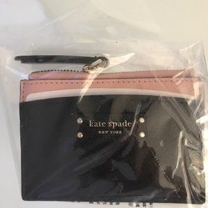 kate spade | Bags | Kate Spade New York Jeanne Small Zip Leather Card ...